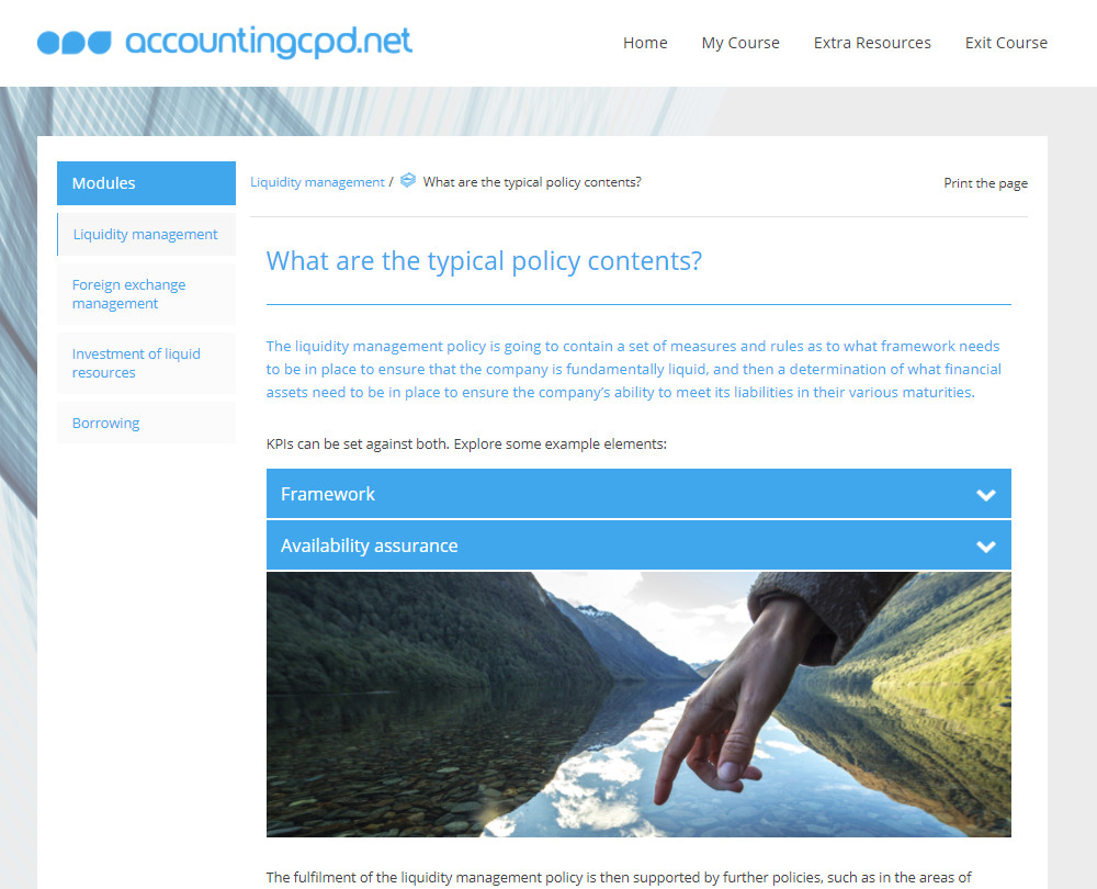 Corporate Treasury KPIs - accountingcpd.net